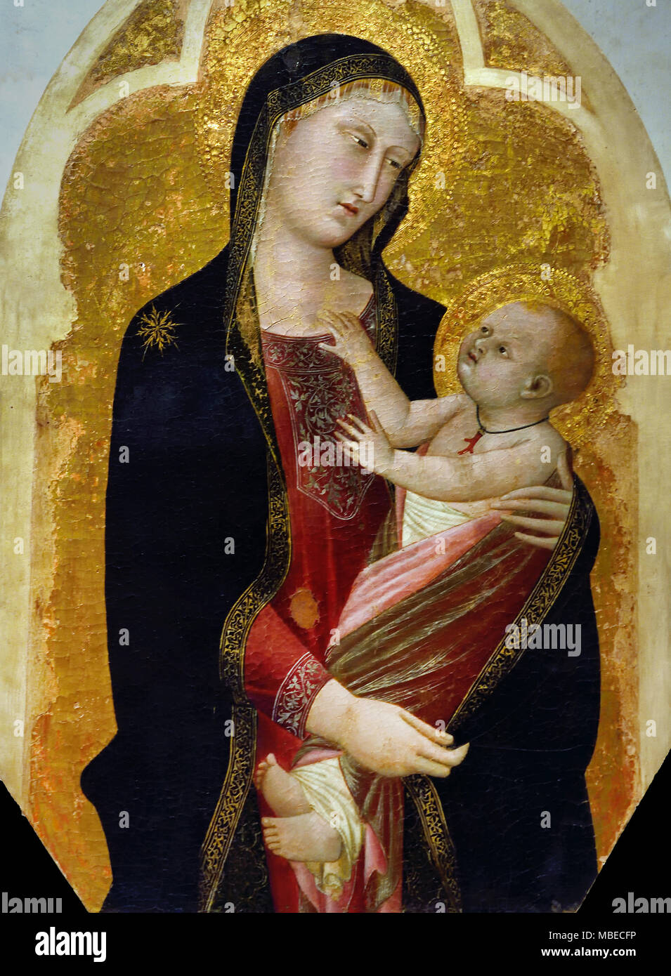 Polyptych Zucchetti by Francesco Traini (Traino) was an Italian painter ...