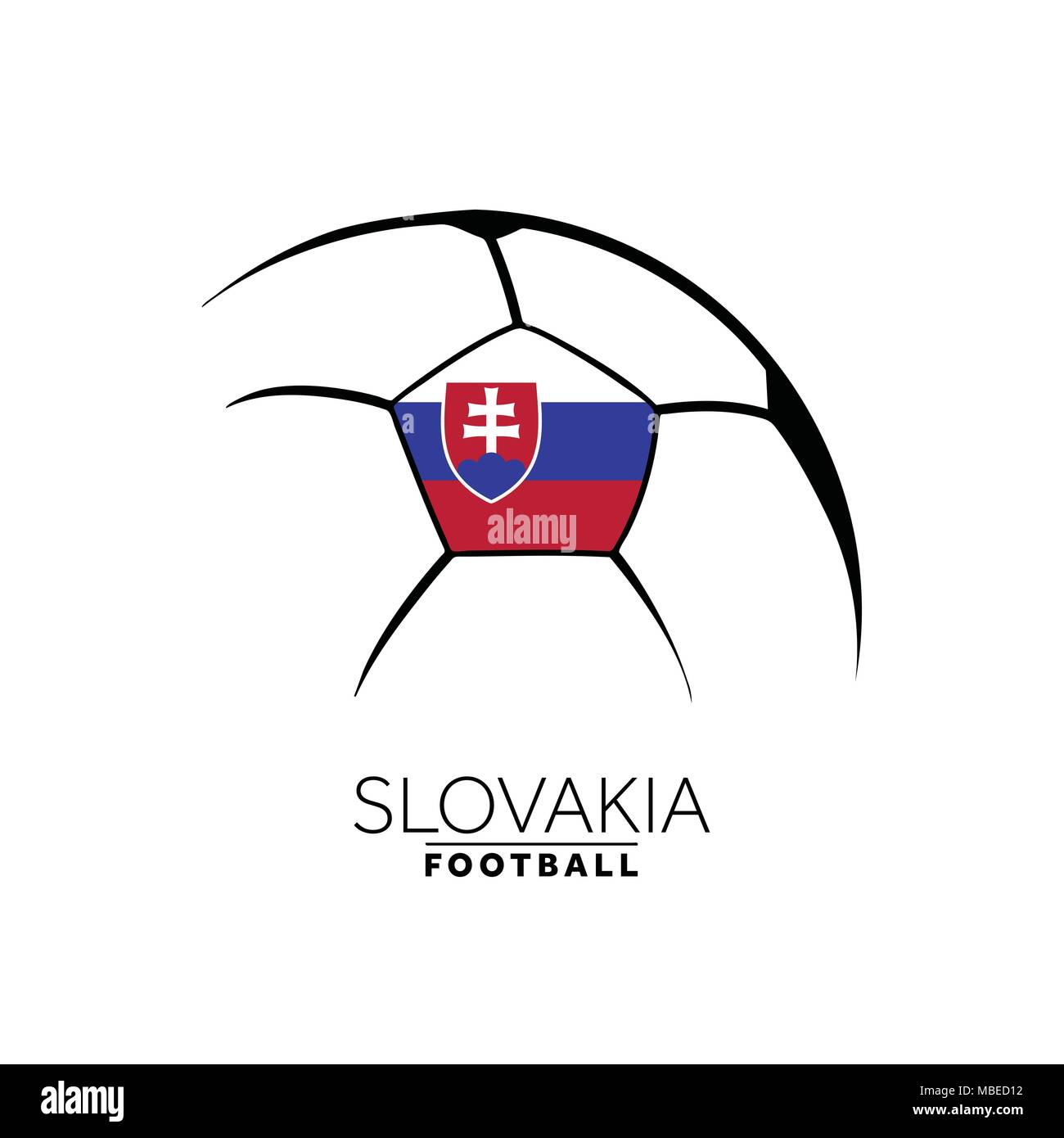 Slovakia football team badge hi-res stock photography and images - Alamy