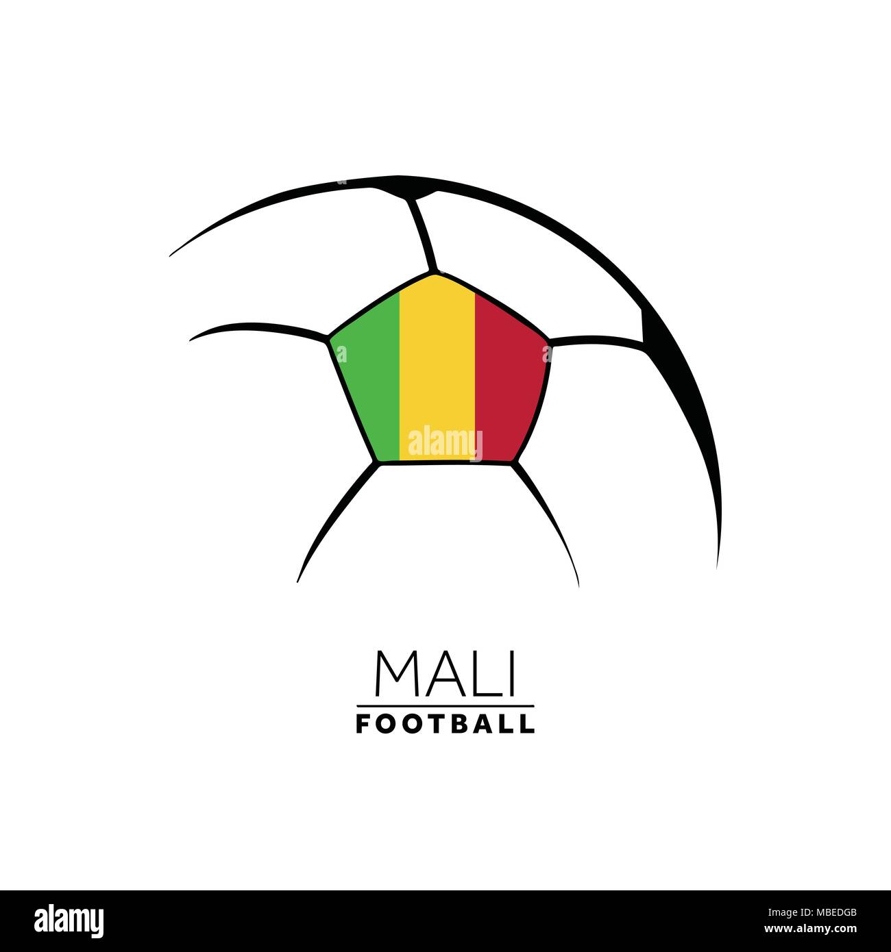 Mali football Stock Vector Images - Alamy