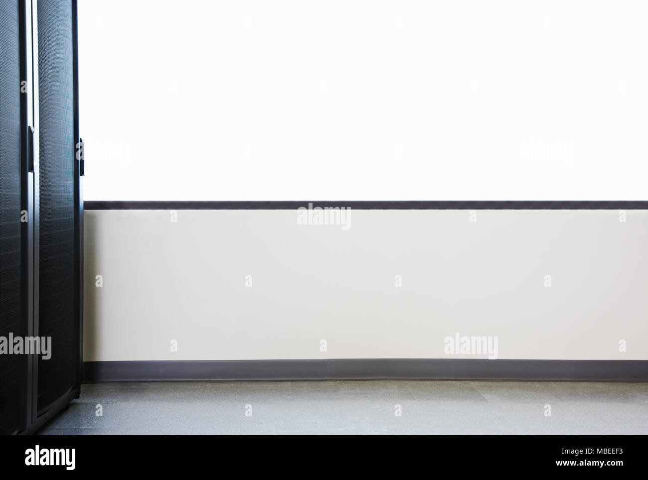 Rack housing servers in computer server farm Stock Photo - Alamy