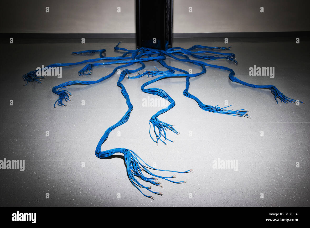 Severs computer in rack hi-res stock photography and images - Alamy