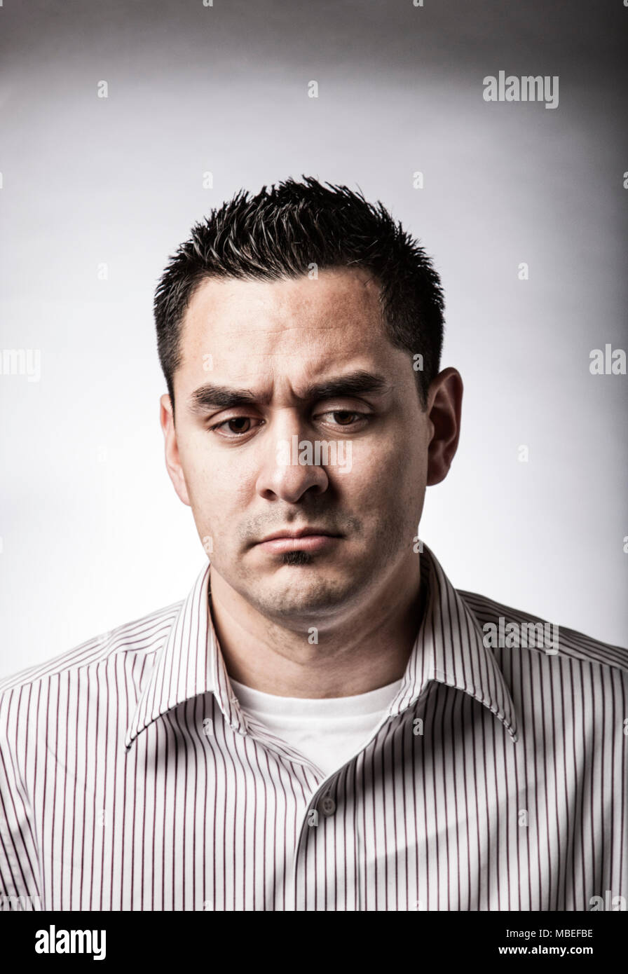 Studio portrait of Hispanic man actor Stock Photo - Alamy