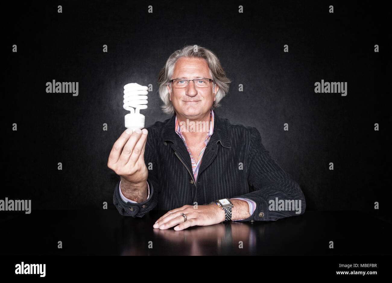 Studio portrait of caucasian man actor Stock Photo - Alamy