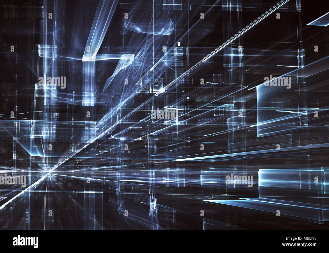 Abstract future technology background - computer-generated image ...