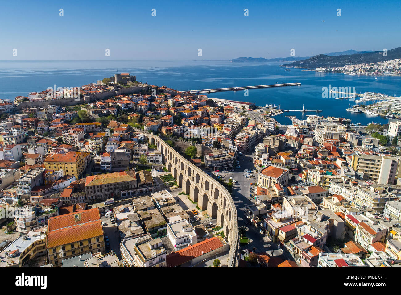 Kavala greece fortress hi-res stock photography and images - Alamy
