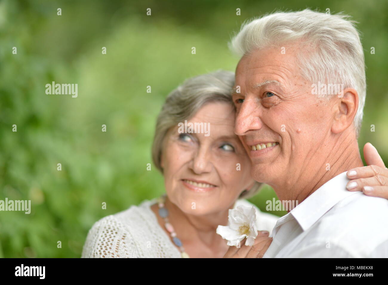 loving older couple Stock Photo - Alamy