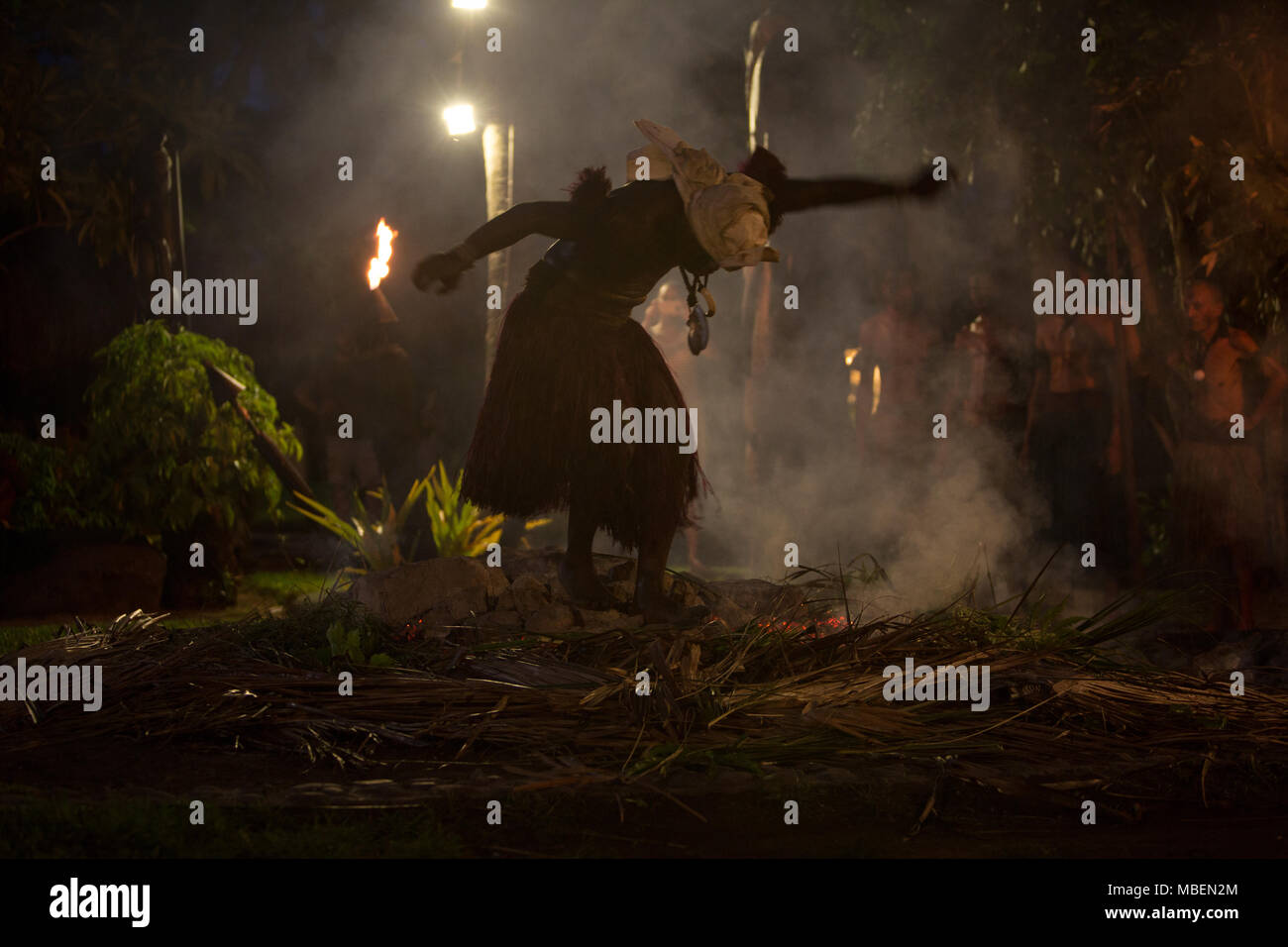 Fire walking fiji hi-res stock photography and images - Alamy