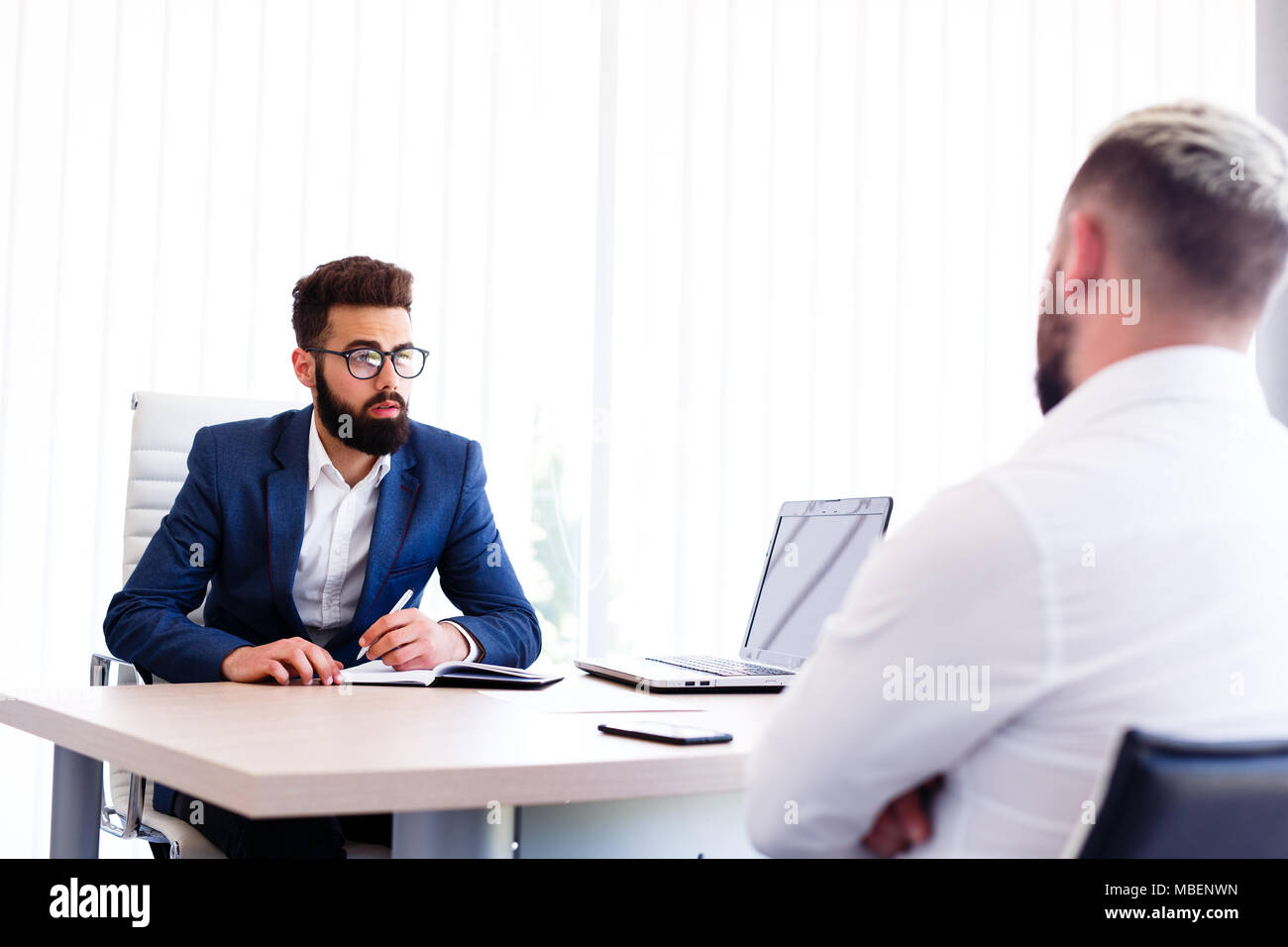 Young graduate job interview hi-res stock photography and images - Alamy