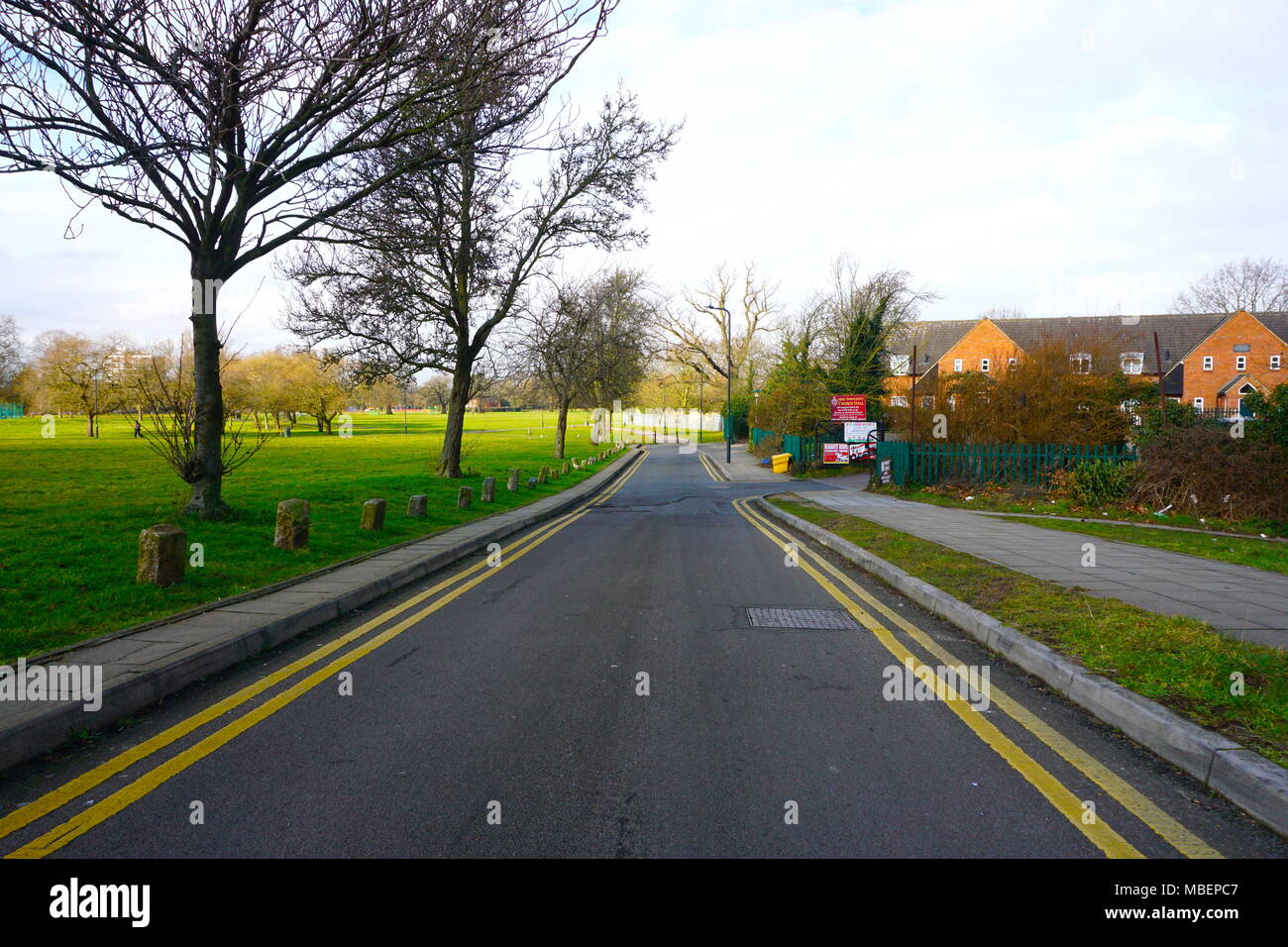 Wide view roe green park hi-res stock photography and images - Alamy
