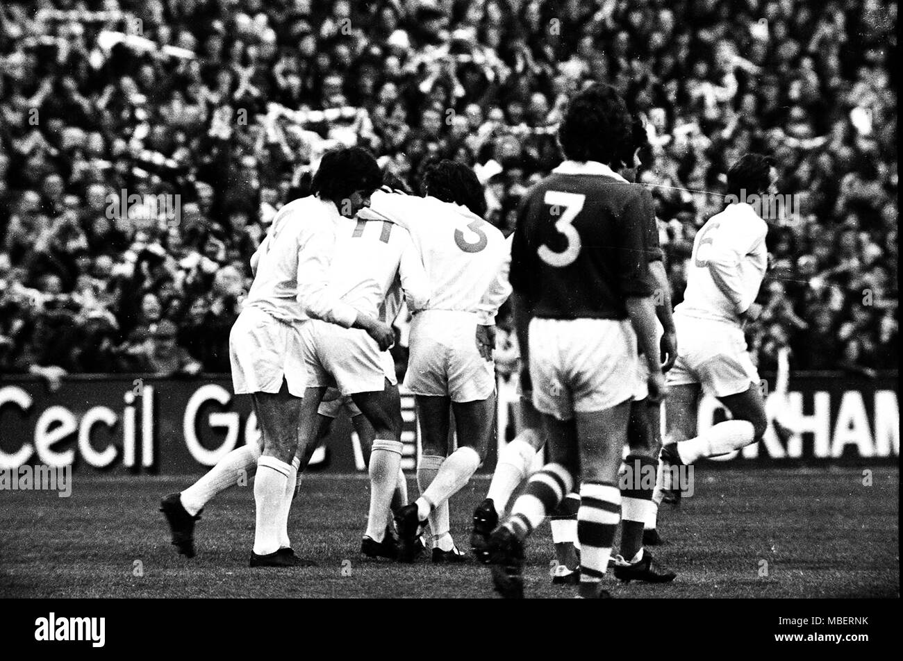 Leeds v Cardiff 1975 Stock Photo - Alamy