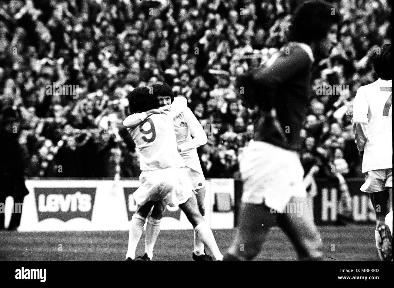 Leeds v Cardiff 1975 Stock Photo - Alamy