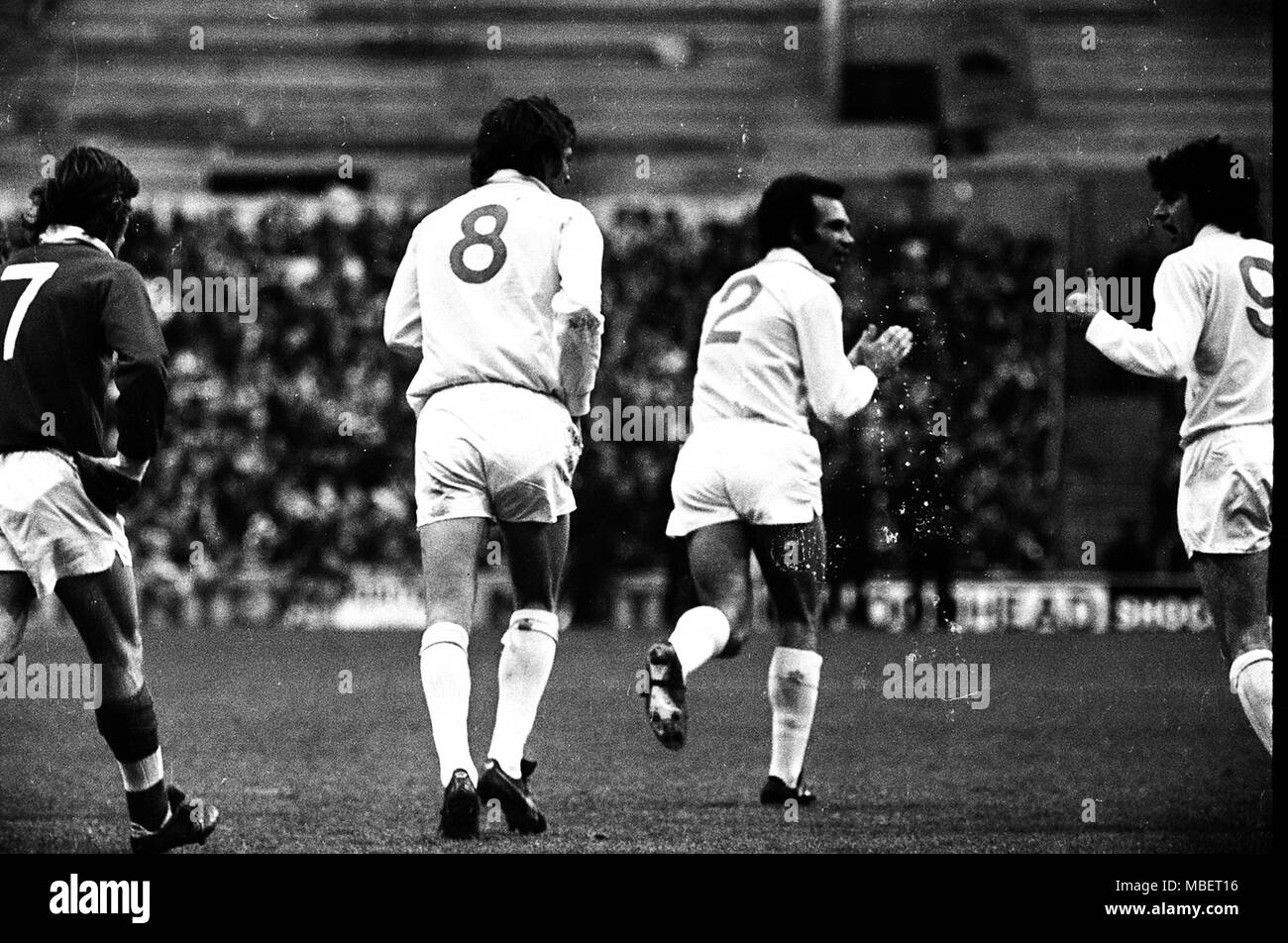 Leeds v Cardiff 1975 Stock Photo - Alamy