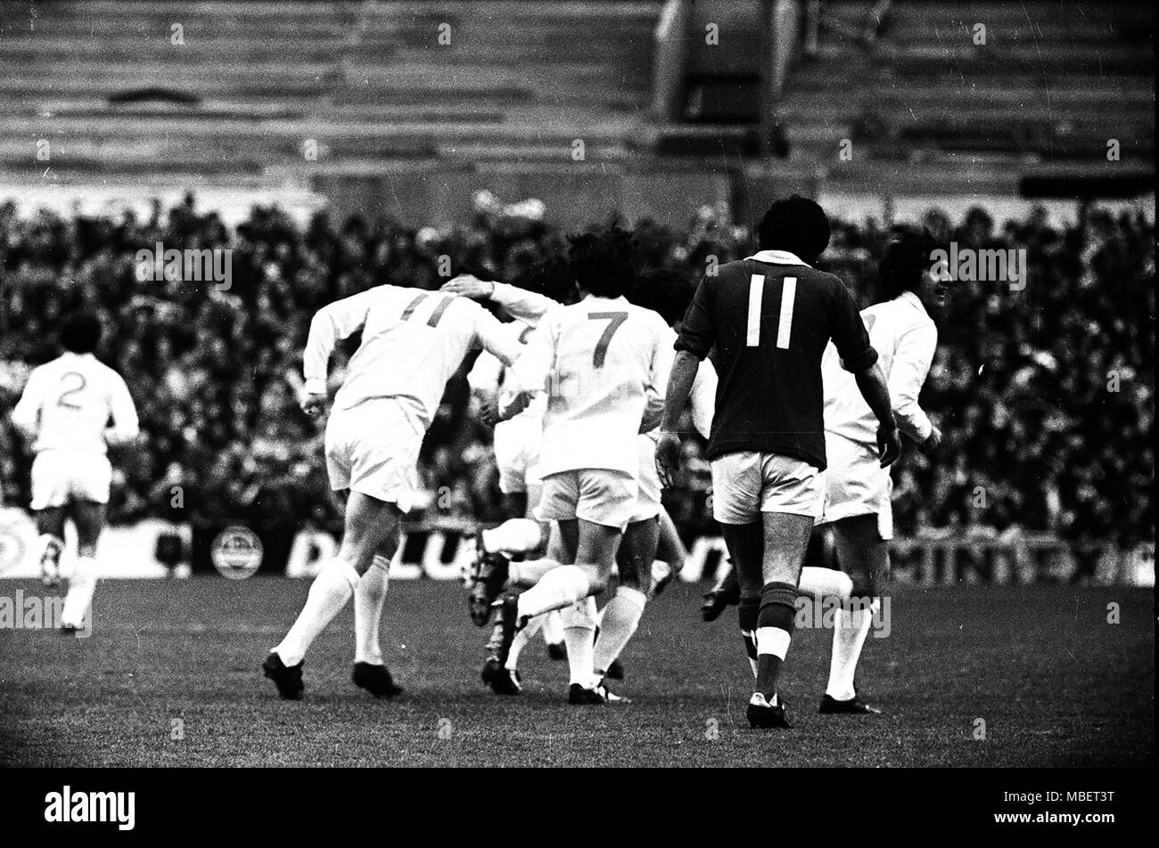 Leeds v Cardiff 1975 Stock Photo - Alamy