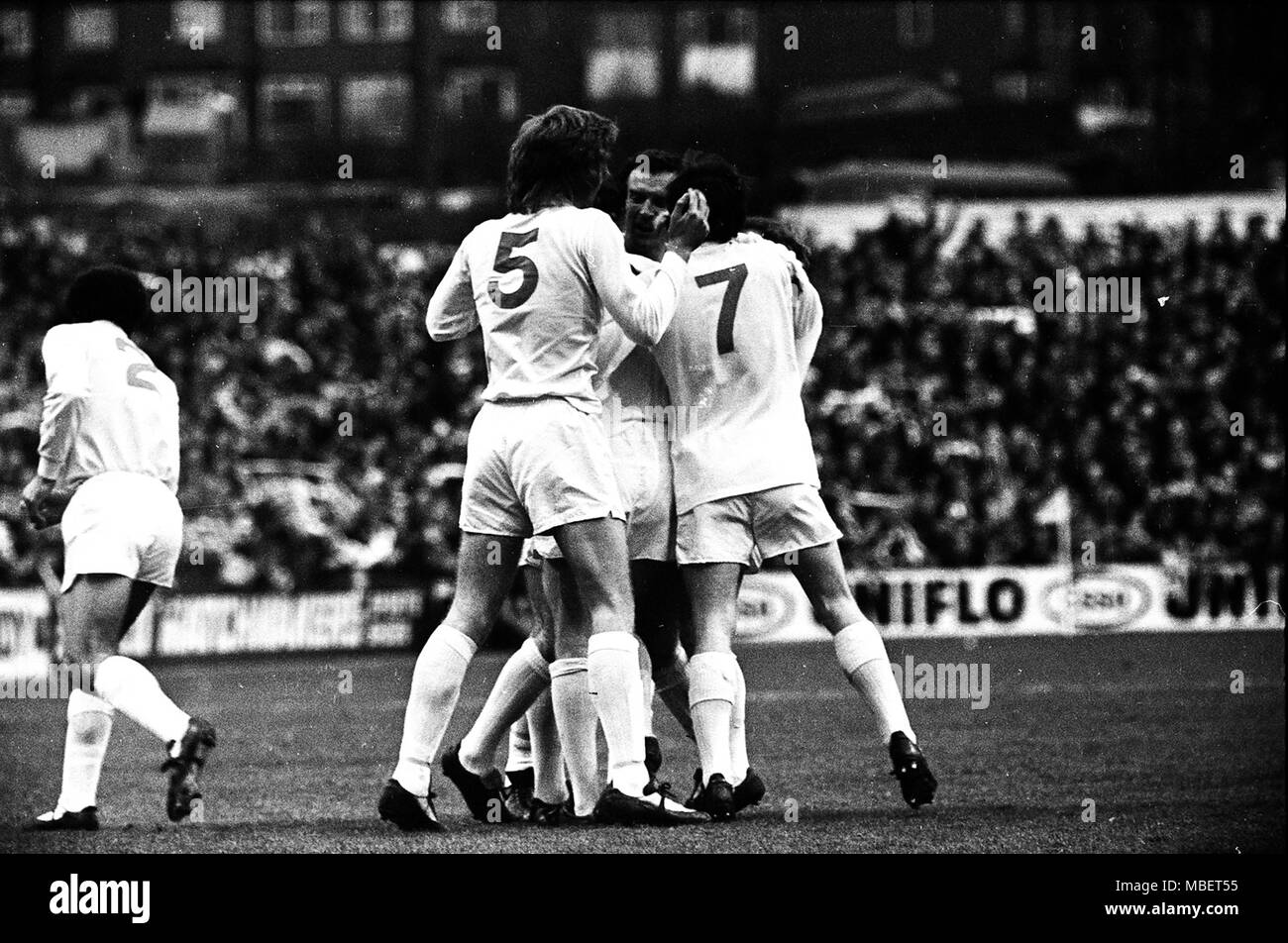 Leeds v Cardiff 1975 Stock Photo - Alamy