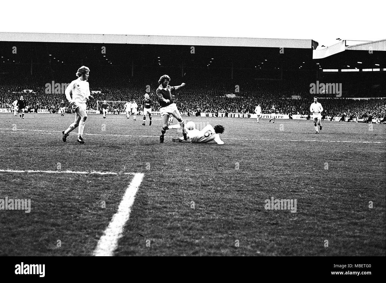 Leeds v Cardiff 1975 Stock Photo - Alamy