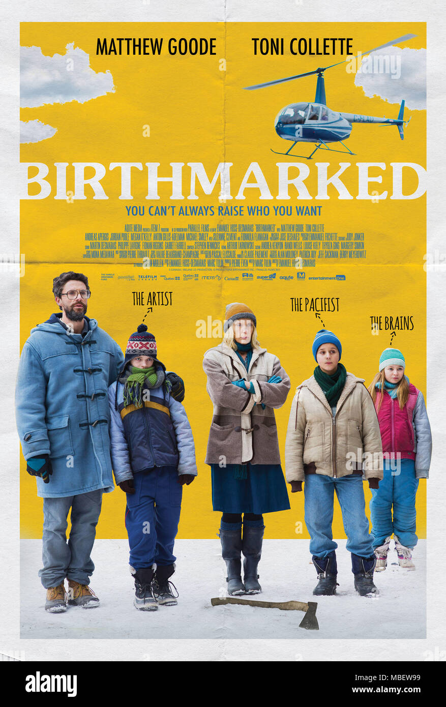 Birthmarked Poster Matthew Goode Jordan Poole Toni Collette Anton