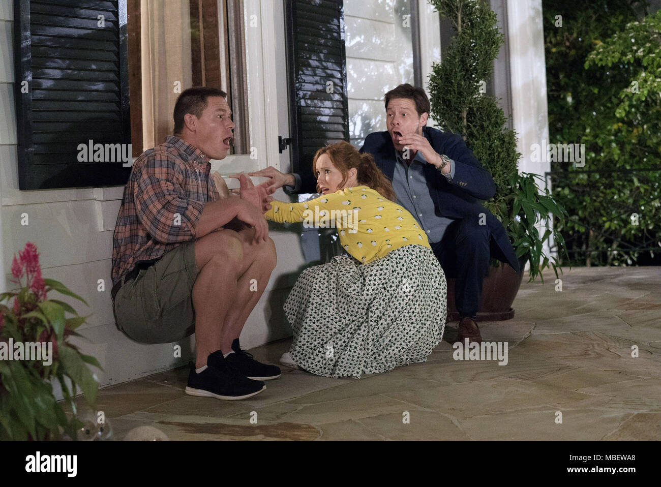 BLOCKERS, l-r: John Cena, Leslie Mann, Ike Barinholtz, 2018. ph ...