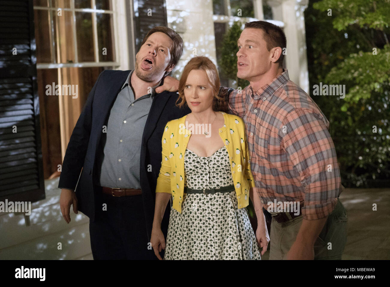 BLOCKERS, l-r: Ike Barinholtz, Leslie Mann, John Cena, 2018. ph ...