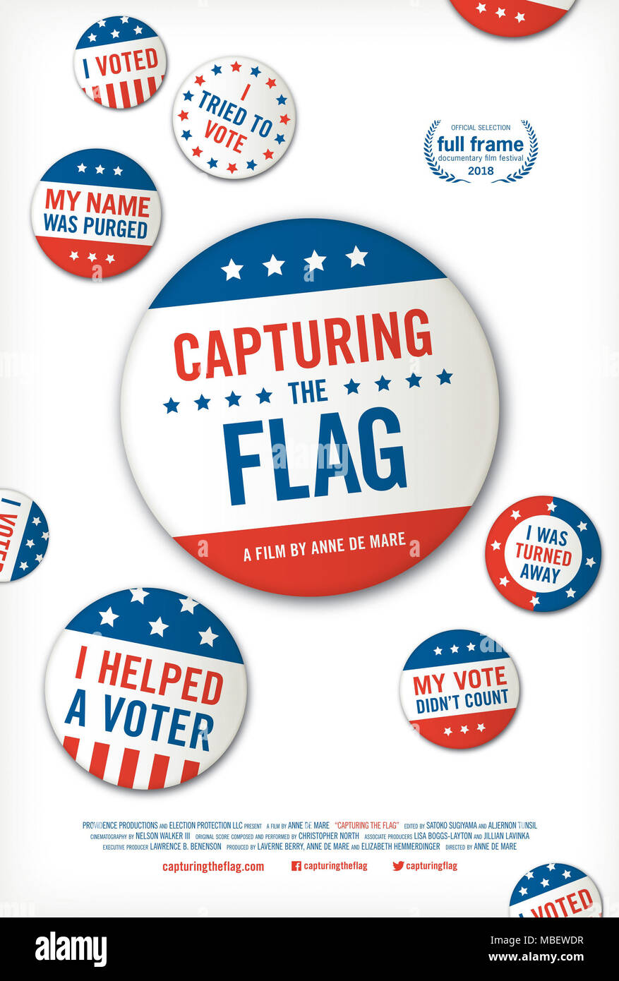 CAPTURING THE FLAG, poster, 2018. © Providence Productions/courtesy ...