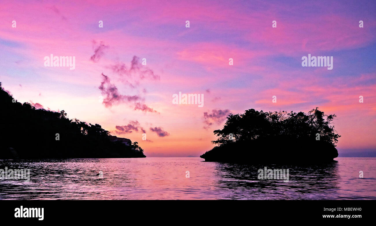 The beauty of the Caribbean Stock Photo - Alamy