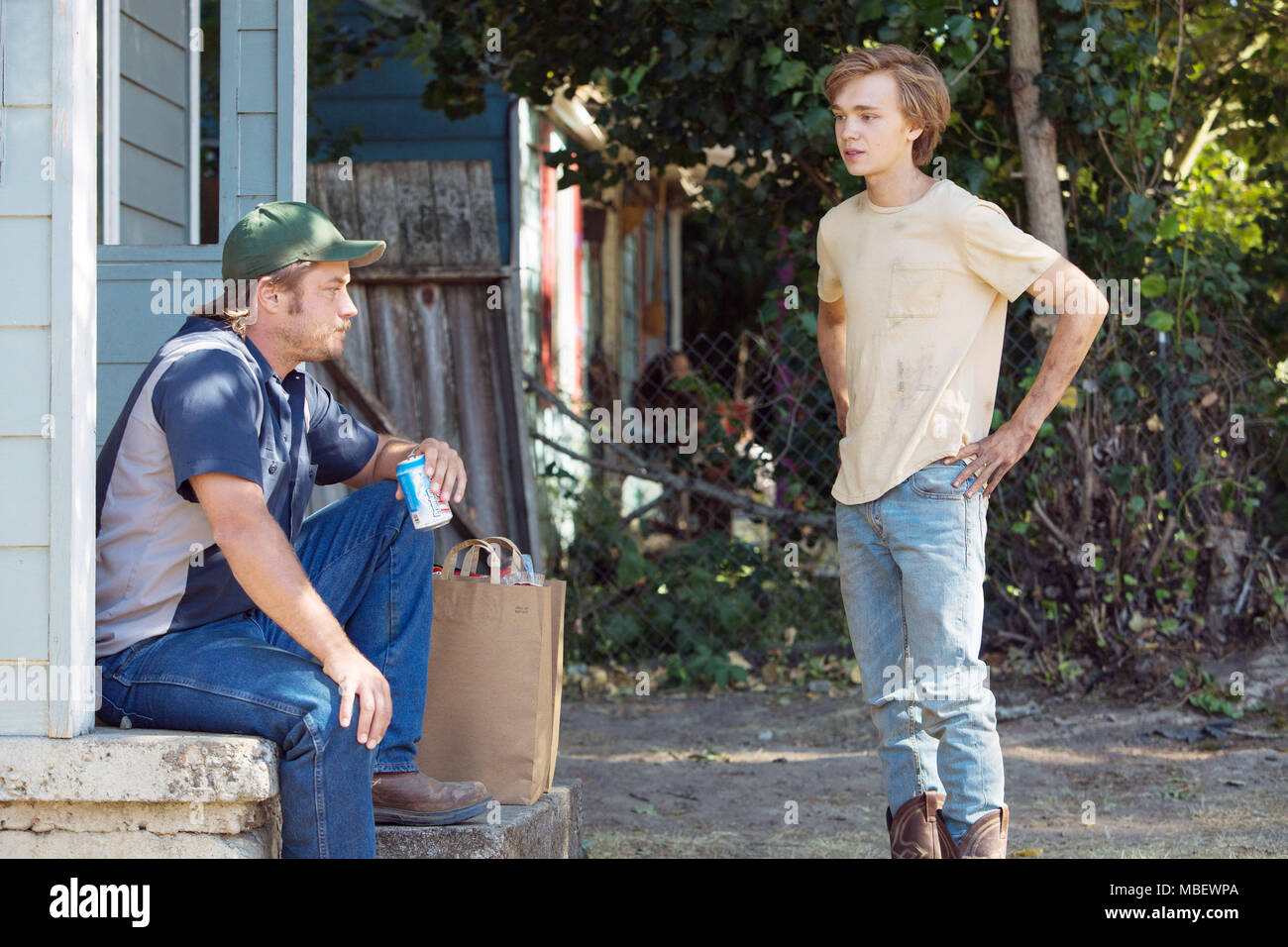 LEAN ON PETE, from left: Travis Fimmel, Charlie Plummer, 2017. ph ...
