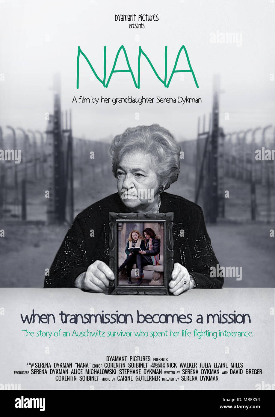 NANA, poster, top: Maryla Michalowski-Dyamant, inset l-r: Serena Dykman ...