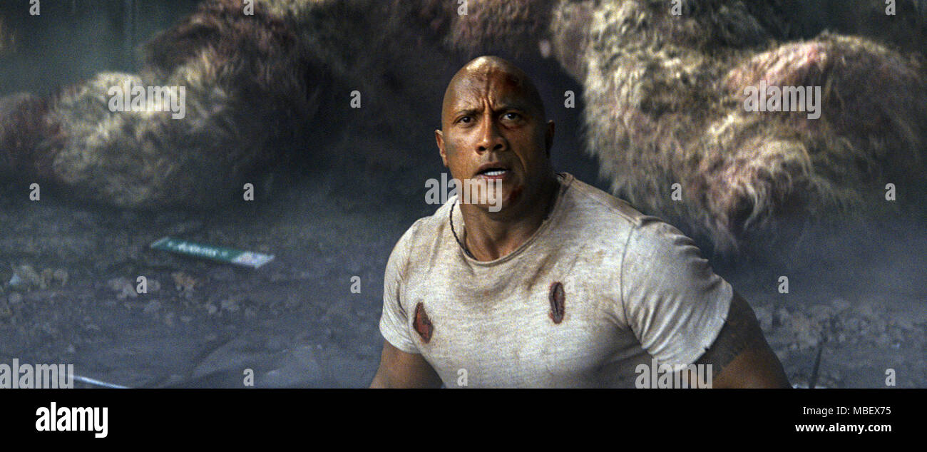 RAMPAGE, Dwayne Johnson, 2018. © Warner Bros. /Courtesy Everett ...
