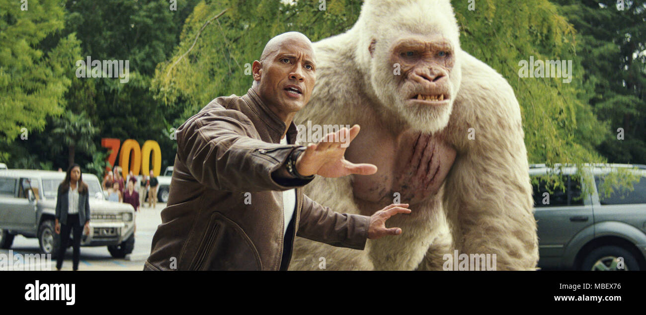 RAMPAGE, Dwayne Johnson, 2018. © Warner Bros. /Courtesy Everett ...