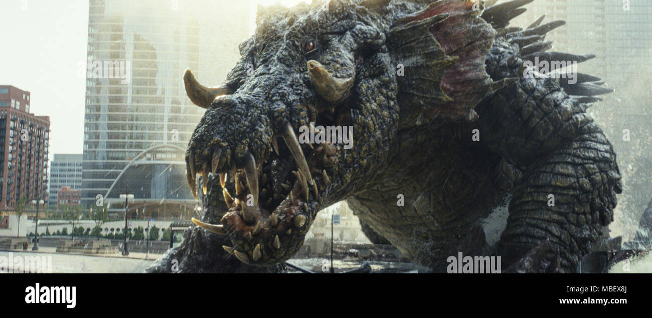 RAMPAGE, 2018. © Warner Bros. /Courtesy Everett Collection Stock Photo ...