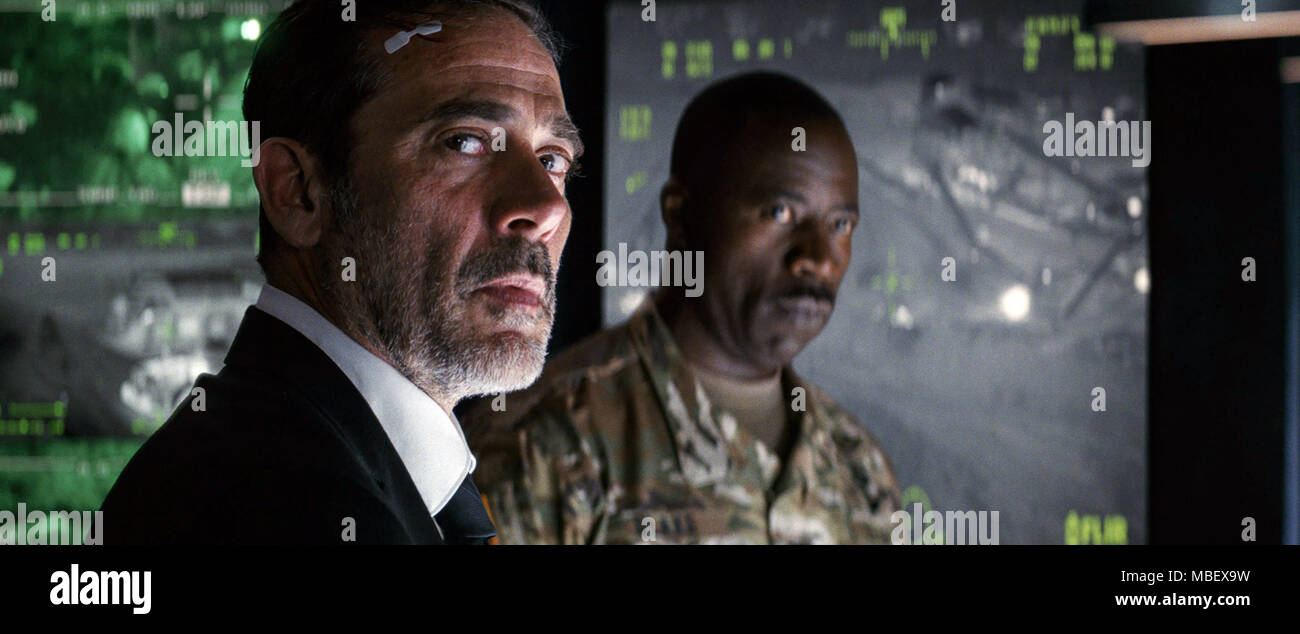 RAMPAGE, from left: Jeffrey Dean Morgan, Demetrius Grosse, 2018 ...