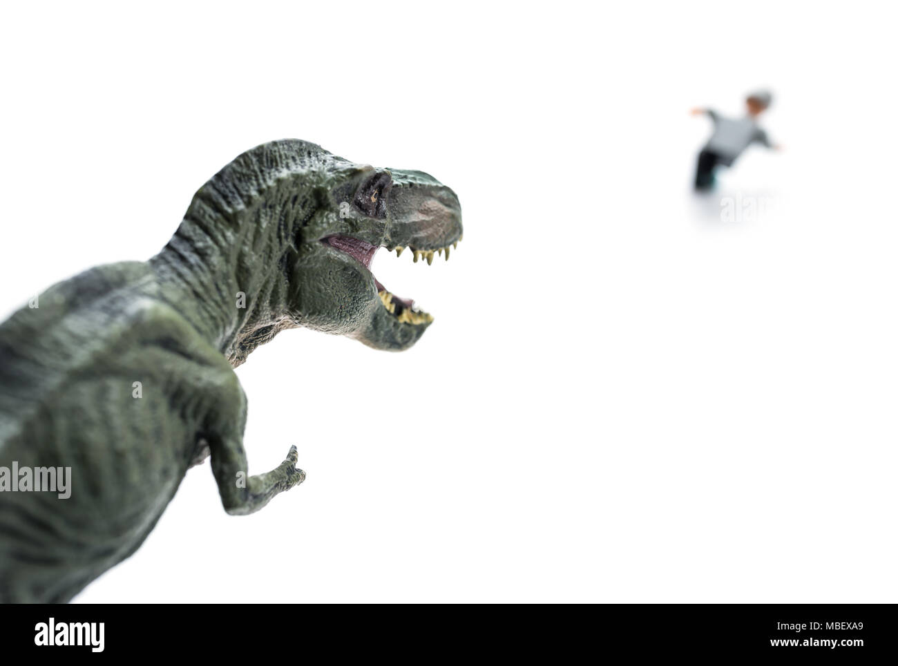 Dinosaur chasing hi-res stock photography and images - Alamy