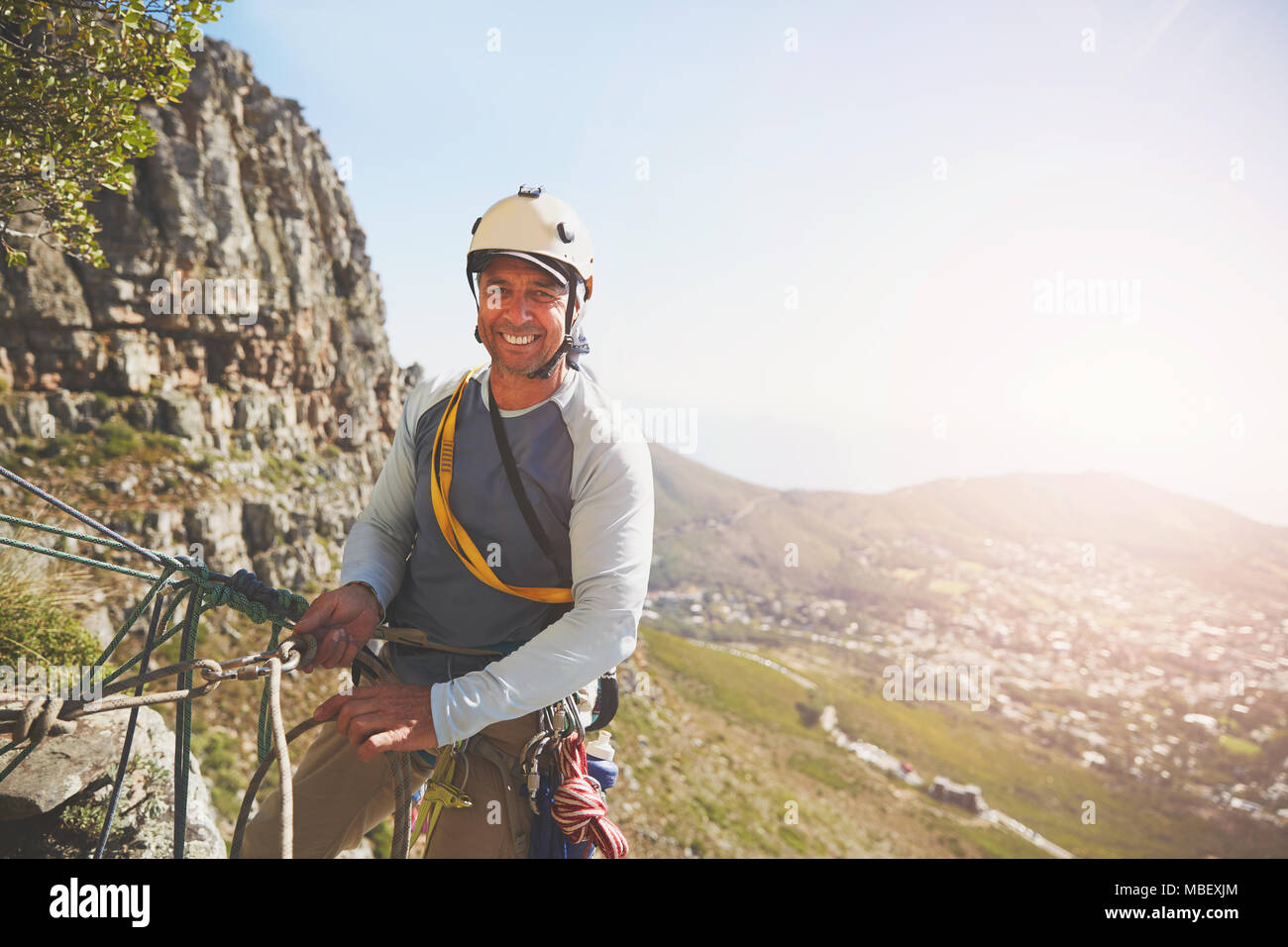 Confident person smiling in hi-res stock photography and images - Alamy