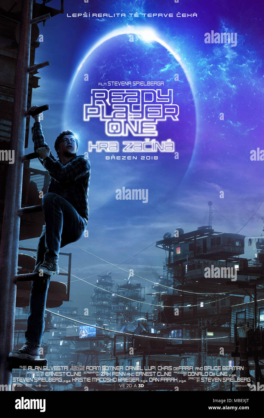READY PLAYER ONE, Hungarian advance poster, Tye Sheridan, 2018. ©Warner ...