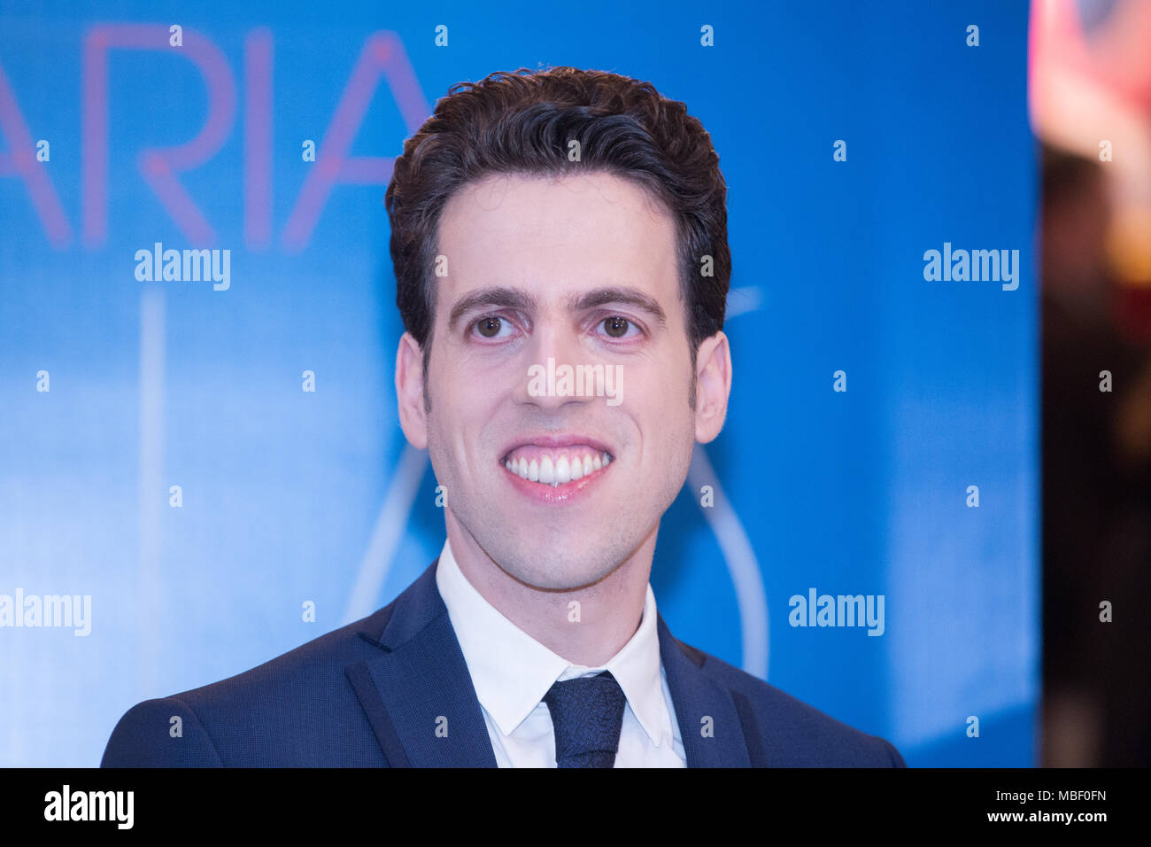 Roma, Italy. 09th Apr, 2018. Film Director Tom Volf Photocall of the ...