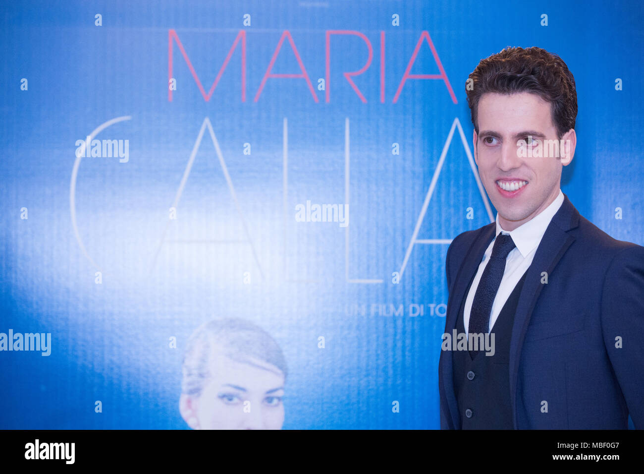 Roma, Italy. 09th Apr, 2018. Film Director Tom Volf Photocall of the ...