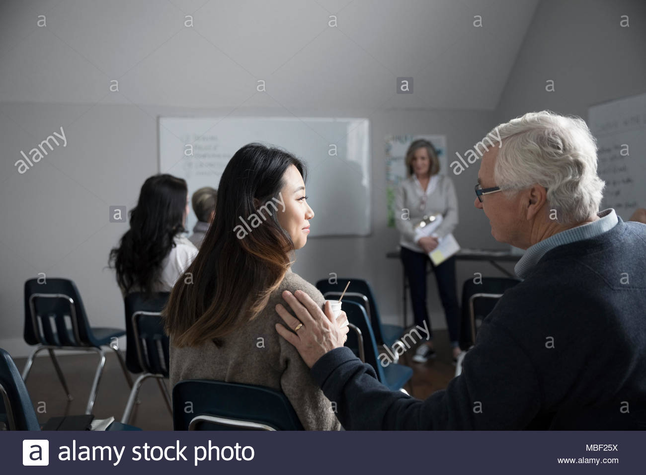 Supporting seniors hi-res stock photography and images - Alamy