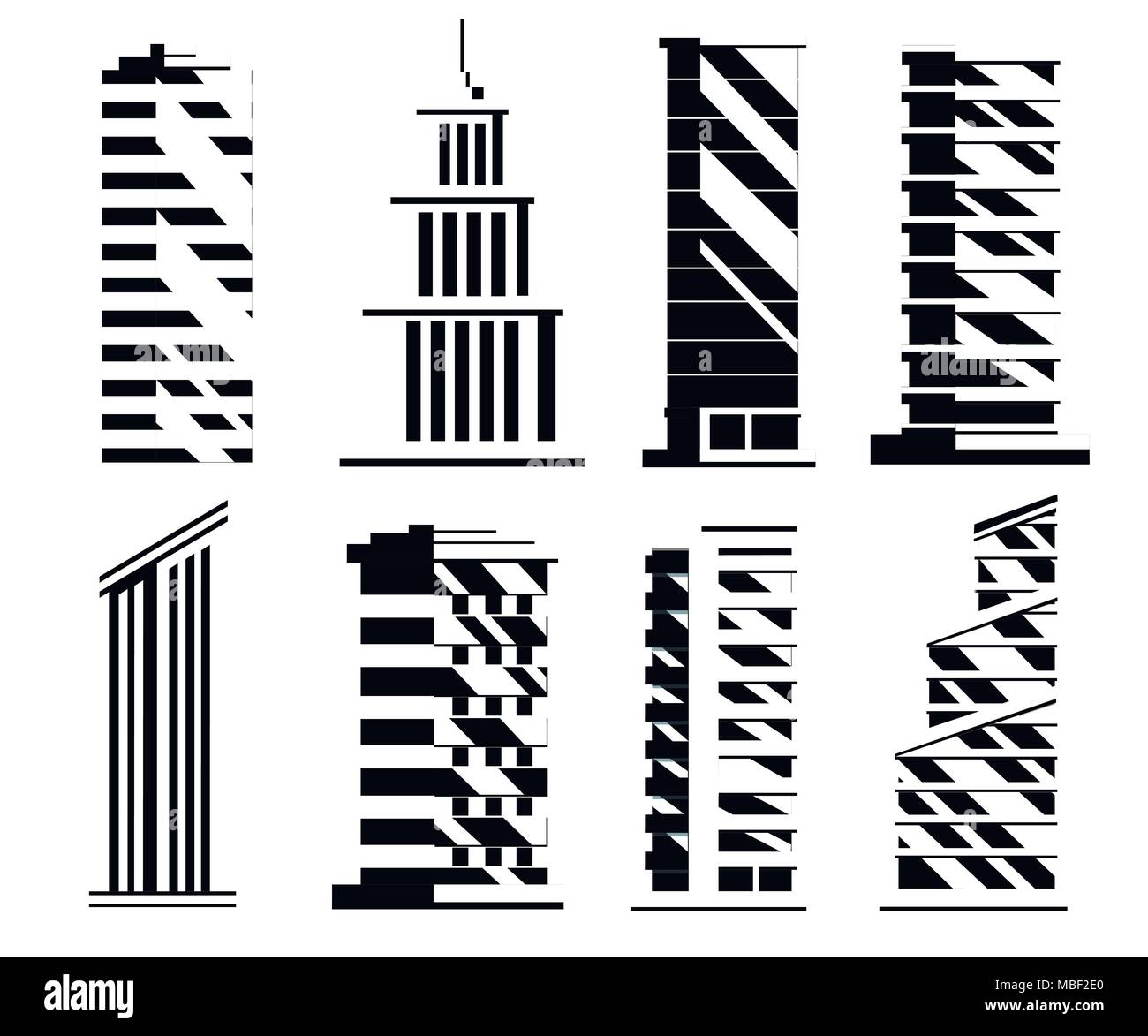 Business Building Silhouette