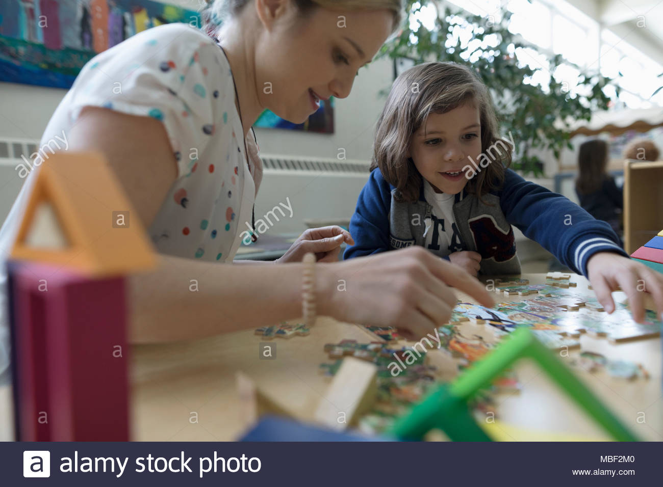 Teacher student girl hi-res stock photography and images - Alamy