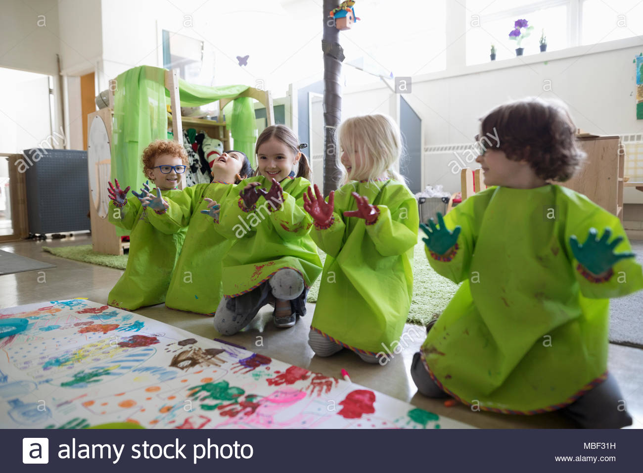 Playful classroom hi-res stock photography and images - Alamy