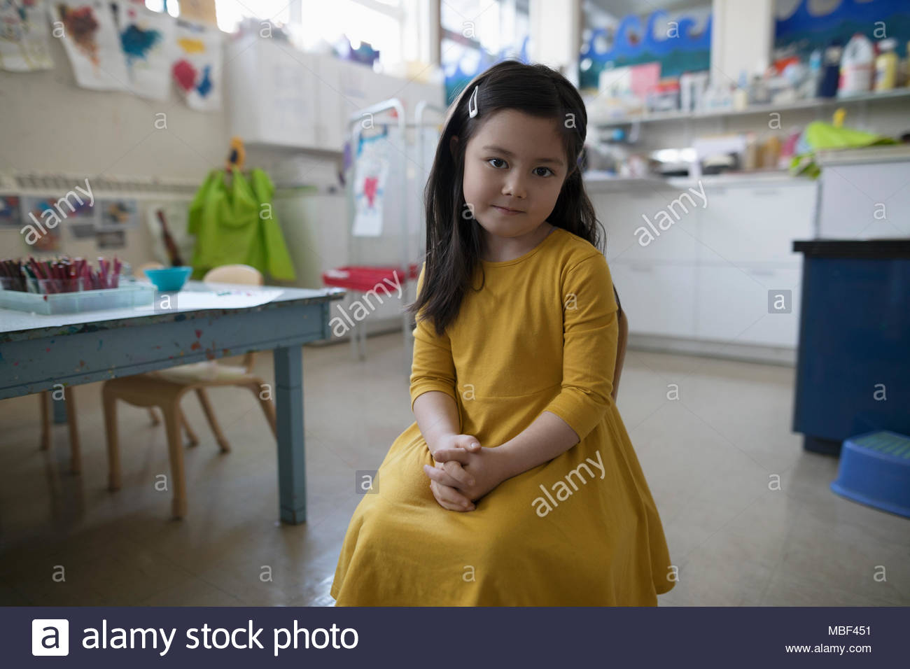 Preschool dress hi-res stock photography and images - Alamy