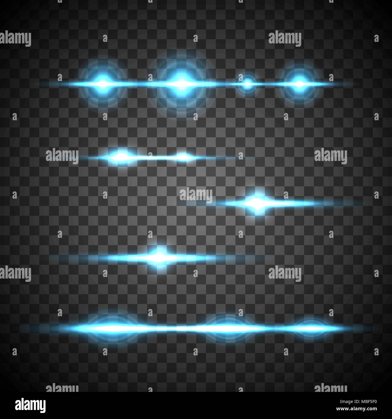 Flash laser ray on Stock Vector Images - Alamy