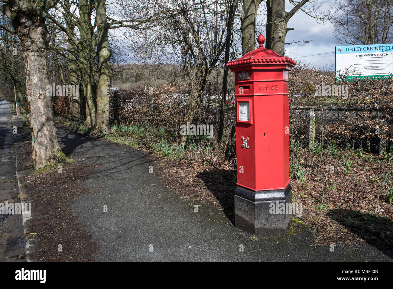 A Grade 2 - Listed Penfold Post Office Box on the corner of Middleton ...