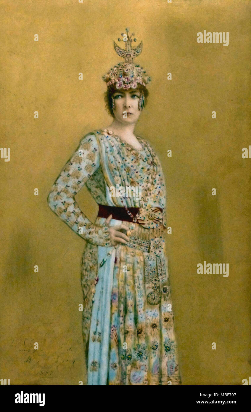 Besson Marie - Sarah Bernhardt Stock Photo - Alamy