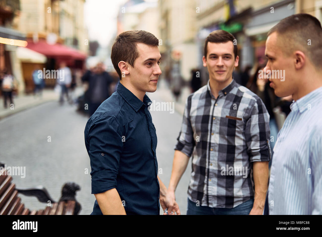 Mature business man three hi-res stock photography and images - Alamy