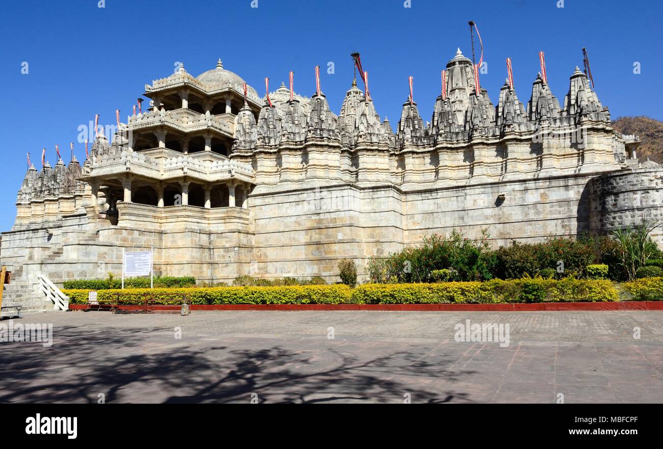 Exterior of Adinath Temple part of Ranakpur Temples some of the most ...