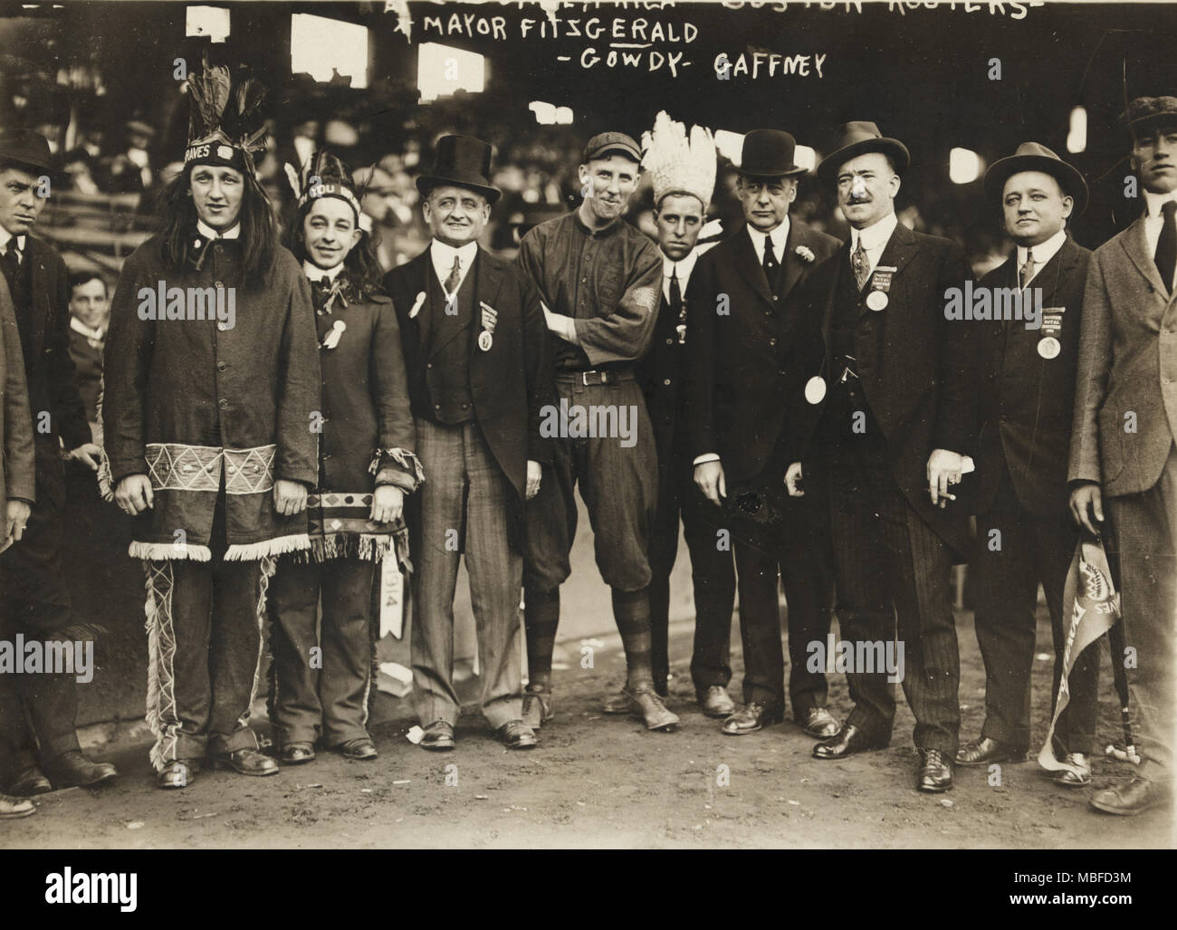 Baseball Stadium Rooters - Mayor Fitzgerald, Gowdy & Gaffney Stock ...