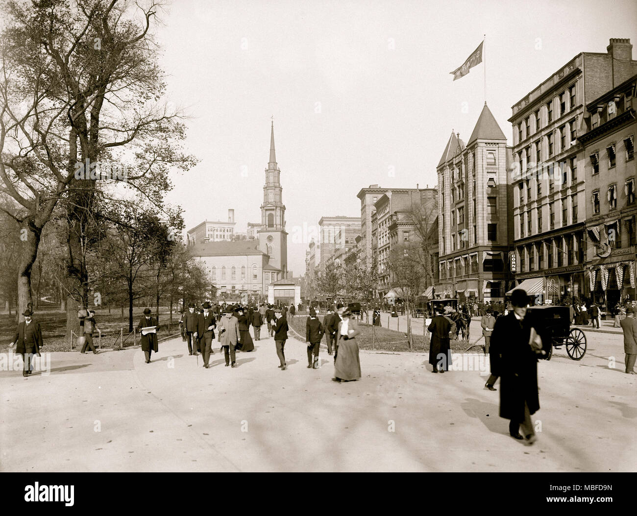 Park street boston hi-res stock photography and images - Alamy