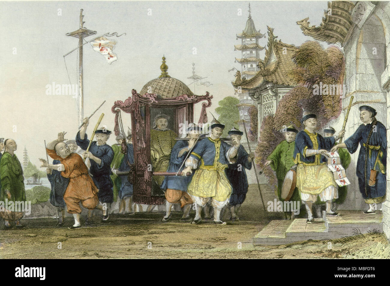 Chinese palanquin hi-res stock photography and images - Alamy