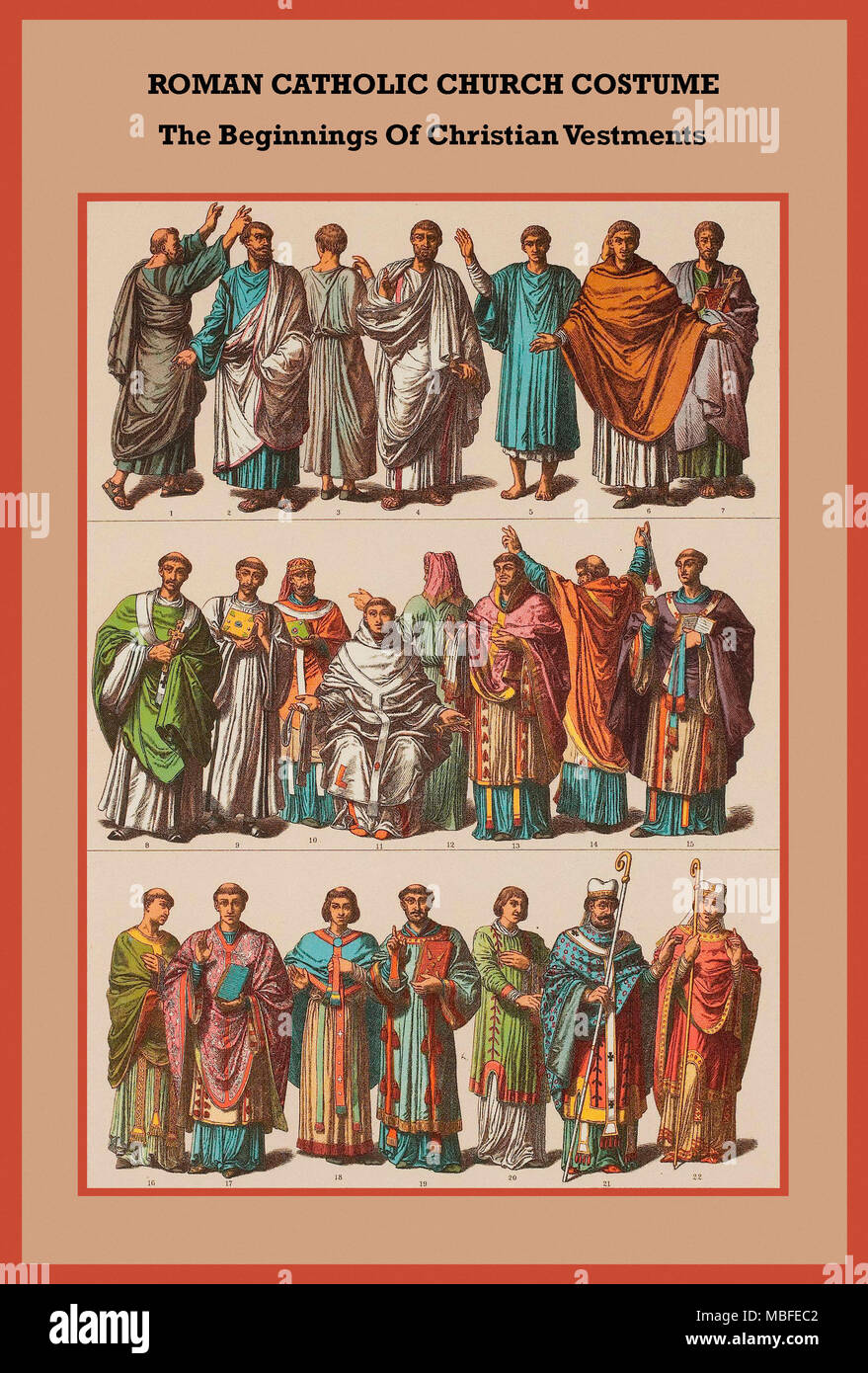 Roman Catholic Church Costume Stock Photo - Alamy