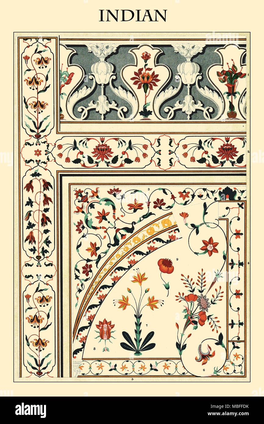 Indian marble inlays hi-res stock photography and images - Alamy